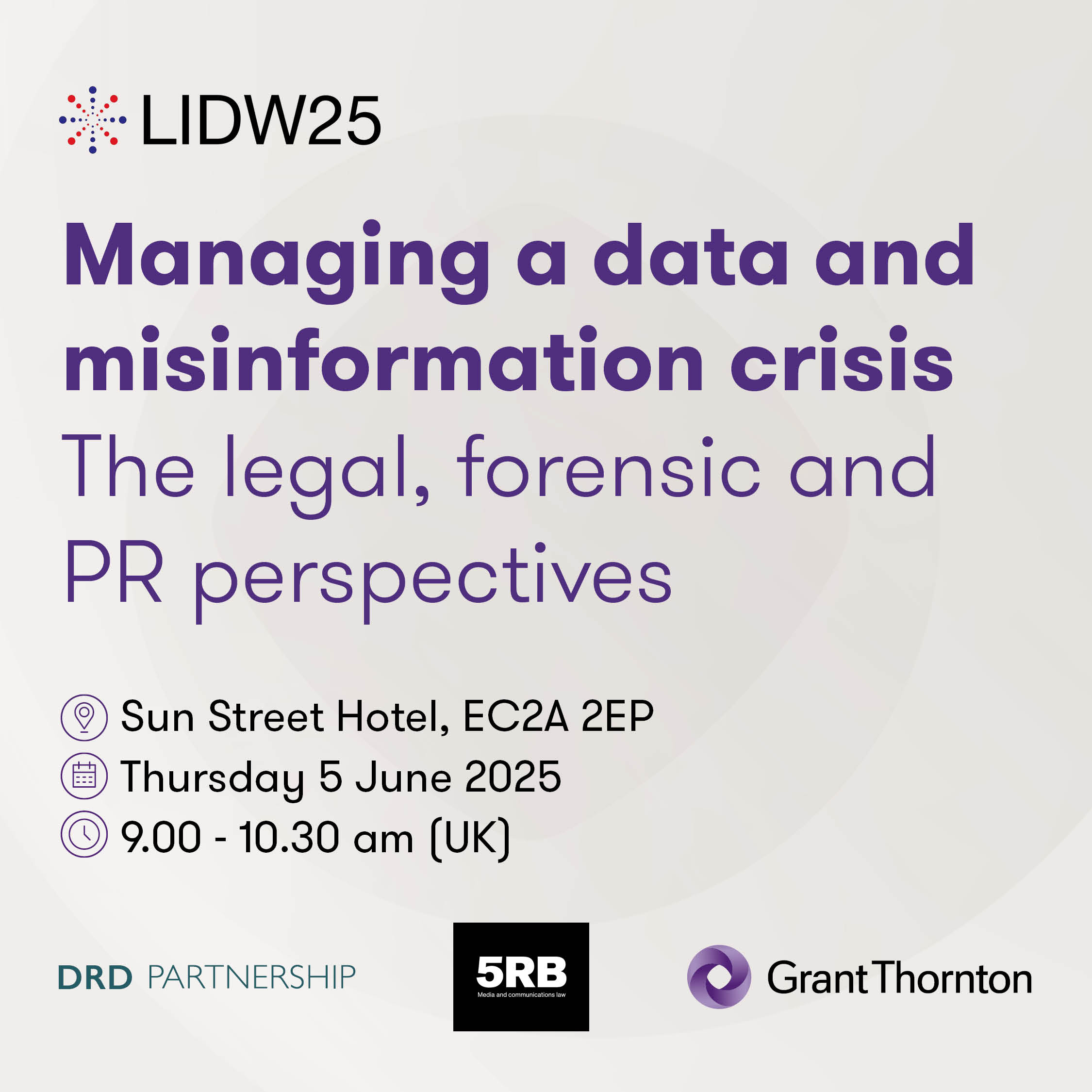 London International Disputes Week 2025 (LIDW) - 5RB Barristers